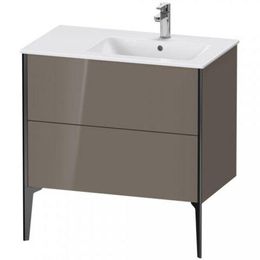 Duravit XViu 4487 Waschtischunterbau stehend, 2 Auszüge, für Waschtisch ME by Starck 234683 Becken rechts, 810x480 mm