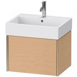 Duravit XViu 4234 Waschtischunterbau wandhängend, 1 Auszug, für Waschtisch Vero Air 235060, 584x454 mm