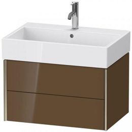 Duravit XViu 4335 Waschtischunterbau wandhängend, 2 Schubkästen, für Waschtisch Vero Air 235070, 684x454 mm