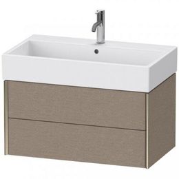 Duravit XViu 4336 Waschtischunterbau wandhängend, 2 Schubkästen, für Waschtisch Vero Air 235080, 784x454 mm