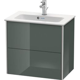 Duravit XSquare Waschtischunterbau Compact wandhängend 61,0x38,8 cm, 2 Schubkästen, für Waschtisch ME by Starck 234263