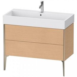 Duravit XViu 4537 Waschtischunterbau stehend, 2 Auszüge, für Waschtisch Vero Air 235010, 984x454 mm