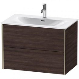 Duravit Durait XViu 4134 Waschtischunterbau wandhängend, 2 Schubkästen, für Waschtisch Viu 234483, 810x480 mm