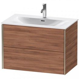 Duravit Durait XViu 4134 Waschtischunterbau wandhängend, 2 Schubkästen, für Waschtisch Viu 234483, 810x480 mm