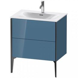 Duravit XViu 4301 Waschtischunterbau stehend, 2 Auszüge, für Waschtisch Viu 234473, 710x480 mm