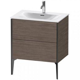 Duravit XViu 4301 Waschtischunterbau stehend, 2 Auszüge, für Waschtisch Viu 234473, 710x480 mm