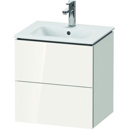 Duravit L-Cube Waschtischunterbau wandhängend Compact, 2 Schubkästen, Breite: 520mm, für Me by Starck 233653