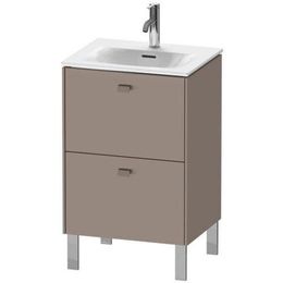 Duravit Brioso Waschtischunterbau stehend 52,0 x 41,9 cm, 2 Auszüge, inkl. Siphonausschnitt und Schürze, für Waschtisch Viu 234453