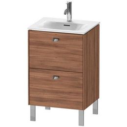 Duravit Brioso Waschtischunterbau stehend 52,0 x 41,9 cm, 2 Auszüge, inkl. Siphonausschnitt und Schürze, für Waschtisch Viu 234453