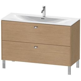 Duravit Brioso Waschtischunterbau stehend 122,0 x 47,9 cm, 2 Auszüge, inkl. Siphonausschnitt und Schürze, für Waschtisch Viu 234412