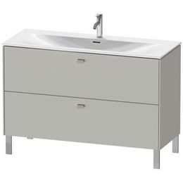 Duravit Brioso Waschtischunterbau stehend 122,0 x 47,9 cm, 2 Auszüge, inkl. Siphonausschnitt und Schürze, für Waschtisch Viu 234412