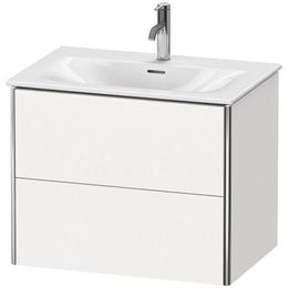 Duravit XSquare Waschtischunterbau wandhängend 71,0x 47,8 cm, 2 Schubkästen, für Waschtisch Viu 234473