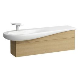 Laufen ILBAGNOALESSI Waschtischunterbau, Siphonausschnitt links, 1350x320x440mm, 1 Schublade, H430451097