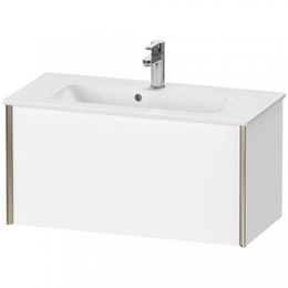 Duravit XViu 4079 Waschtischunterbau wandhängend Compact, 1 Auszug, für Waschtisch ME by Starck 234283, 810x390 mm