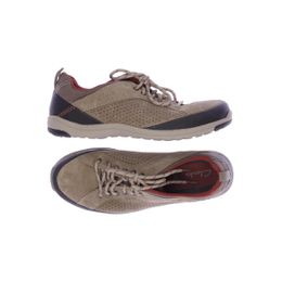 Clarks Herren Halbschuh, beige, Gr. 7