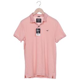 Hollister Herren Poloshirt, pink, Gr. 48