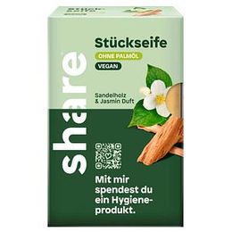 share Sandelholz & Jasmin Duft Feste Seife 100,0 g