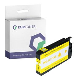 FairToner Kompatibel für HP CZ132A / 711 Druckerpatrone Gelb