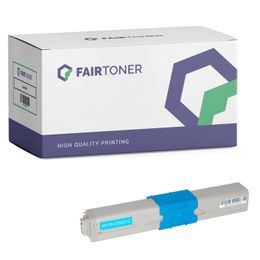 FairToner Kompatibel für OKI 44973511 Toner Cyan