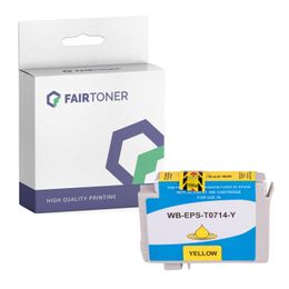 FairToner Kompatibel für Epson C13T07124011 / T0712 Druckerpatrone Cyan