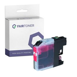 FairToner Kompatibel für Brother LC-123M Druckerpatrone Magenta