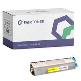 FairToner Kompatibel für OKI 43324421 Toner Gelb