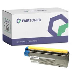 FairToner Kompatibel für OKI 44318608 Toner Schwarz