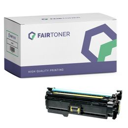 FairToner Kompatibel f&uuml;r HP Color LaserJet Managed MFP M 575 dnm (CE402A / 507A) Toner Gelb
