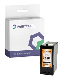 FairToner Kompatibel f&uuml;r Lexmark X 5260 (18C0034E / 34XL) Druckerpatrone Schwarz