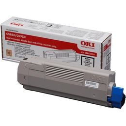 Original OKI 43865724 Toner Schwarz