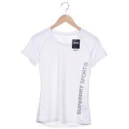 Superdry Damen T-Shirt, weiß, Gr. 40