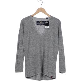 Superdry Damen Pullover, grau, Gr. 36