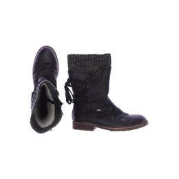 Rieker Damen Stiefel, schwarz, Gr. 39