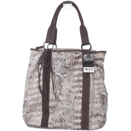 Marc Cain Damen Handtasche, beige, Gr.