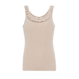 Anou Anou Unterhemd Damen Gr&ouml;&szlig;e S beige