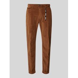 Strellson Slim Fit Cordhose mit Anhänger