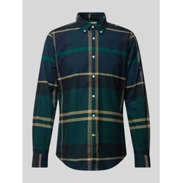 Barbour Tailored Fit Freizeithemd mit Button-Down-Kragen Modell 'Iceloch'