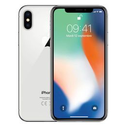 Apple iPhone X 64GB - Silber - Ohne Vertrag