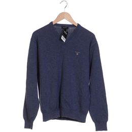 Gant Herren Pullover, blau, Gr. 52