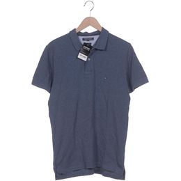 Tommy Hilfiger Herren Poloshirt, blau, Gr. 48