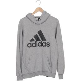 Adidas Herren Kapuzenpullover, grau, Gr. 48