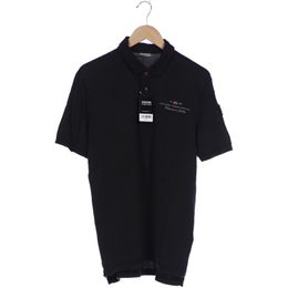 Napapijri Herren Poloshirt, schwarz, Gr. 52