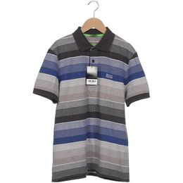 BOSS Green Herren Poloshirt, grau, Gr. 48