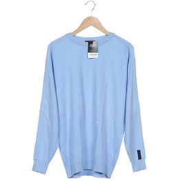 Carlo Colucci Herren Pullover, hellblau, Gr. 54