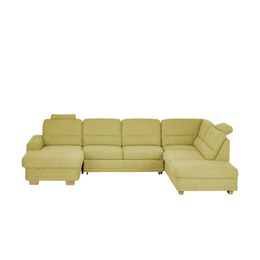 meinSofa Wohnlandschaft Marc ¦ grün ¦ Maße (cm): B: 311 H: 85 T: 234