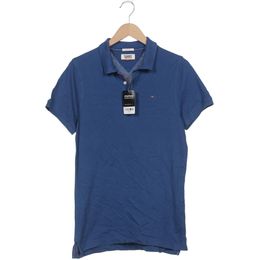 Tommy Jeans Herren Poloshirt, blau, Gr. 48