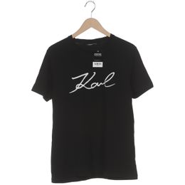 Lagerfeld Herren T-Shirt, schwarz, Gr. 54