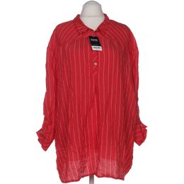 Ulla Popken Damen Bluse, rot, Gr. 58