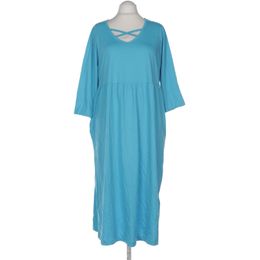 Ulla Popken Damen Kleid, blau, Gr. 50