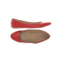 Asos Damen Ballerinas, rot, Gr. 6